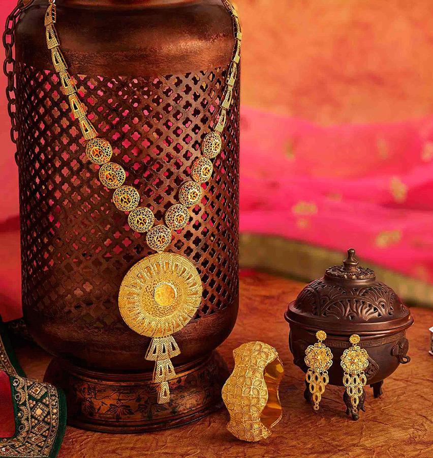 Bridal Jewellery Sets for Telugu brides | Kalyan Jewellers